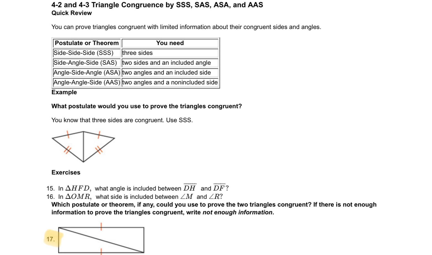 Solved Can someone please explain number 17 ﻿for me please | Chegg.com