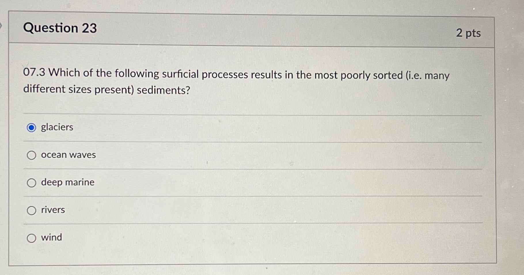 Solved Question 232 ﻿pts07.3 ﻿Which of the following | Chegg.com