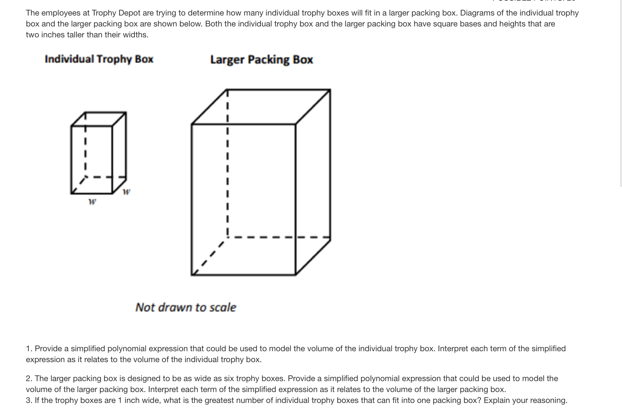 Solved The employees at Trophy Depot are trying to determine | Chegg.com