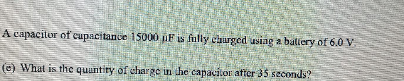 Solved 3. The unit of the time constant for a | Chegg.com