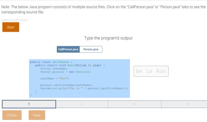 Solved Note: The below Java program consists of multiple | Chegg.com