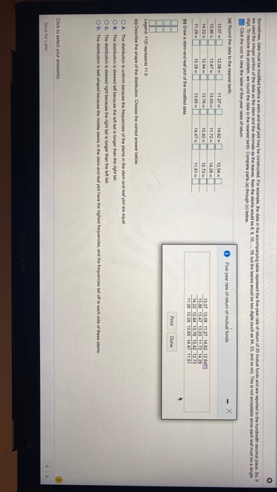 Solved sometimes, data must be motified before a stem and | Chegg.com