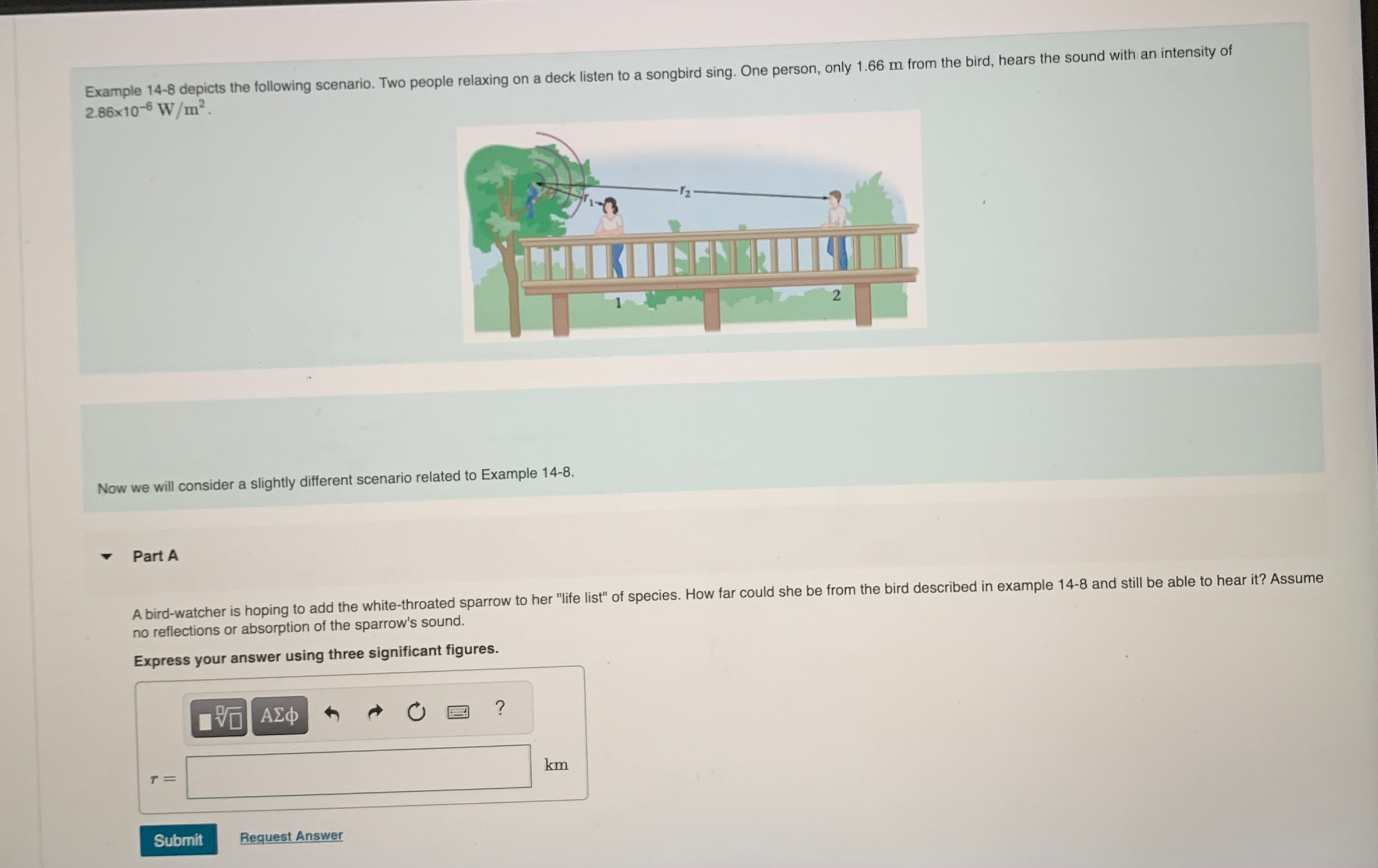 Example 14-8 ﻿depicts the following scenario. Two | Chegg.com