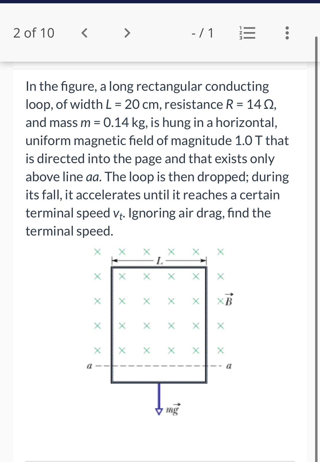 Solved In the figure, a long rectangular conductingloop, of | Chegg.com