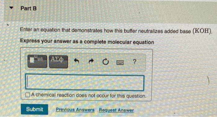Solved A Buffer Contains Significant Amounts Of Acetic Acid