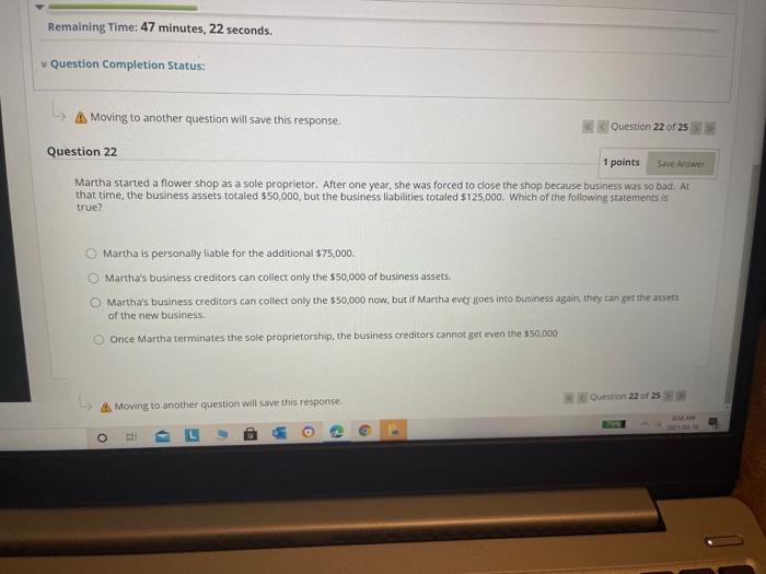 Solved estion Completion Status: Save and A Click Submit to | Chegg.com