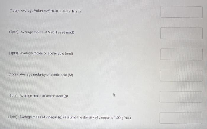 Solved Table view List view Table 2. Titration data Trial 1 | Chegg.com