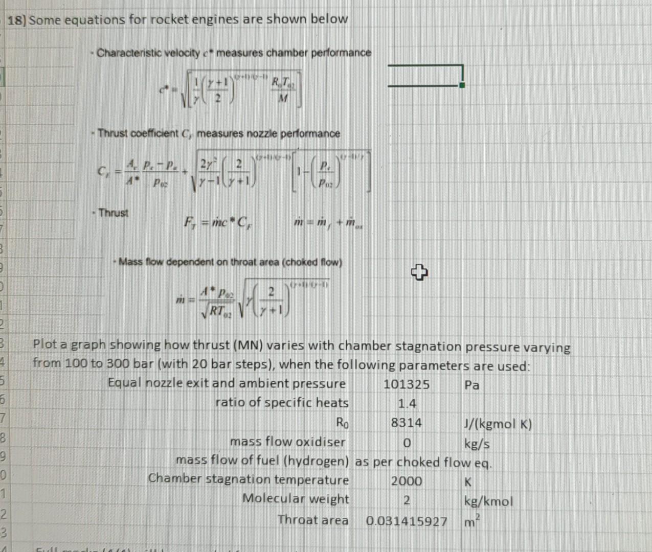 [Solved]: Give me the graph mate 18) Some equations for r