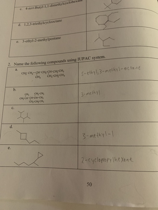 Solved c. 4-tert-Butyl-1,1-dimethylcyclohe d. | Chegg.com