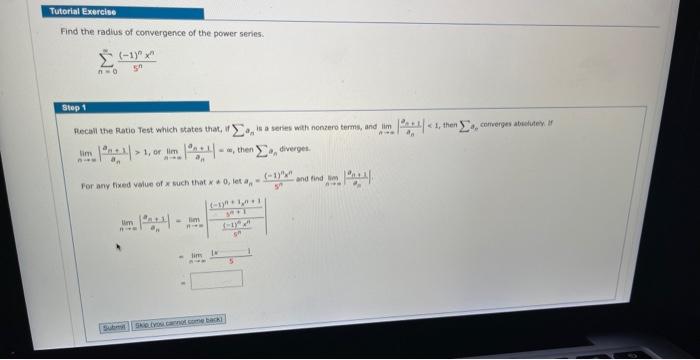 Solved Use the Rost Test to determine the convergence or | Chegg.com