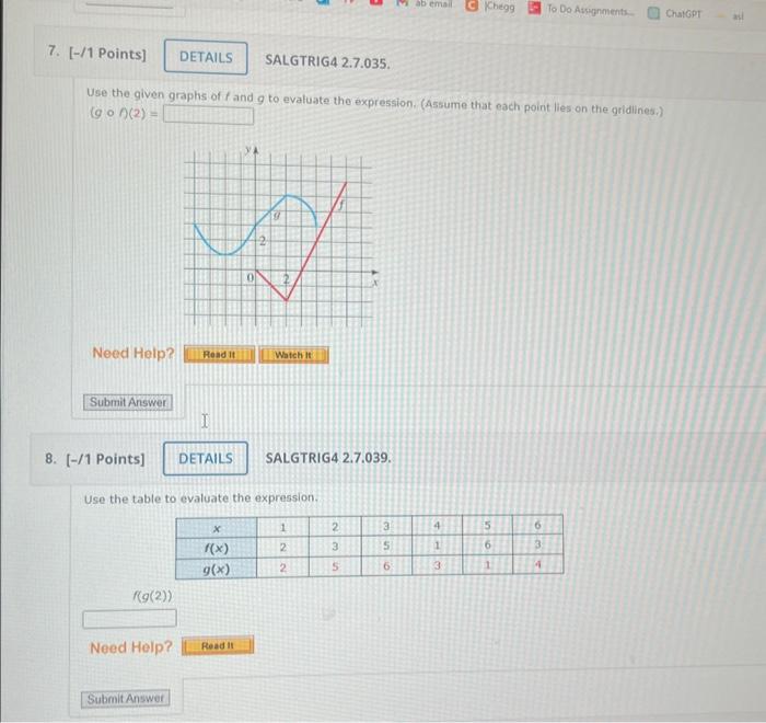 need help with these 2 | Chegg.com