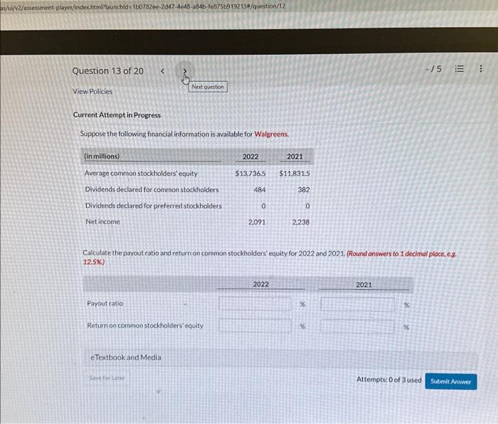 Solved Current Attempt in Progress Suppose the following | Chegg.com