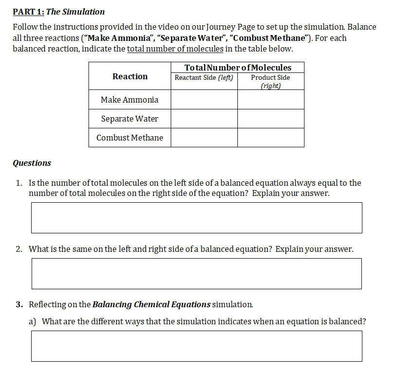 Solved PART 1: The SimulationFollow the instructions | Chegg.com