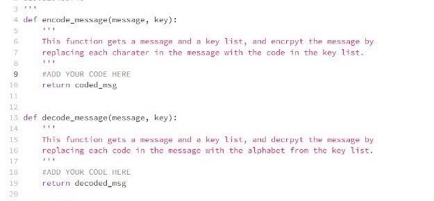 Solved Example of running the program with encrypt | Chegg.com