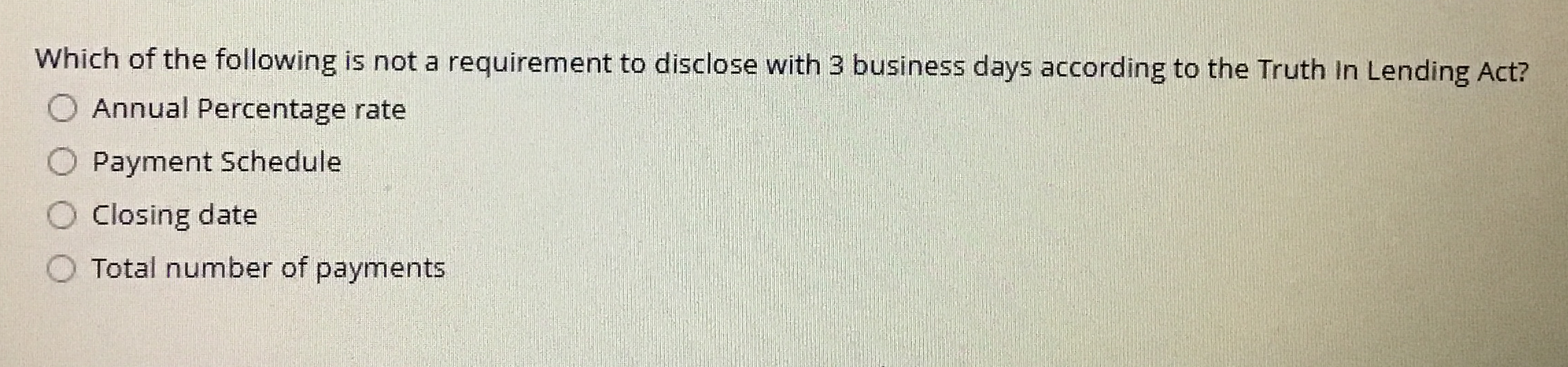 Solved Which of the following is not a requirement to | Chegg.com