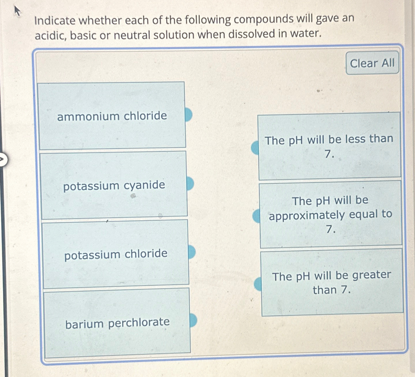Solved Indicate whether each of the following compounds will | Chegg.com