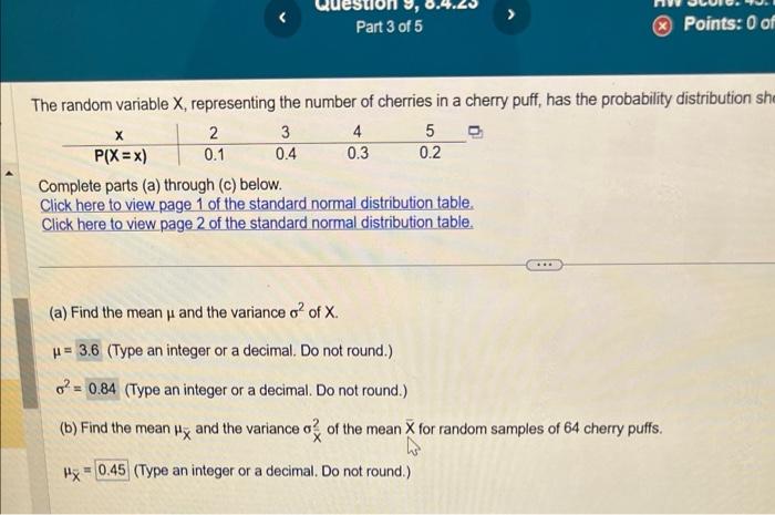 Solved The random variable X, representing the number of | Chegg.com
