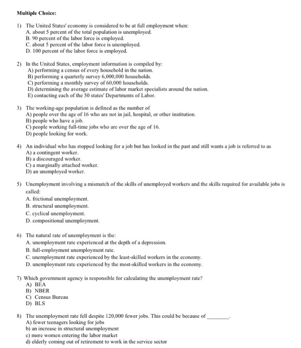 Solved Name (print clearly) PROBLEM SET #2 Macroeconomics | Chegg.com