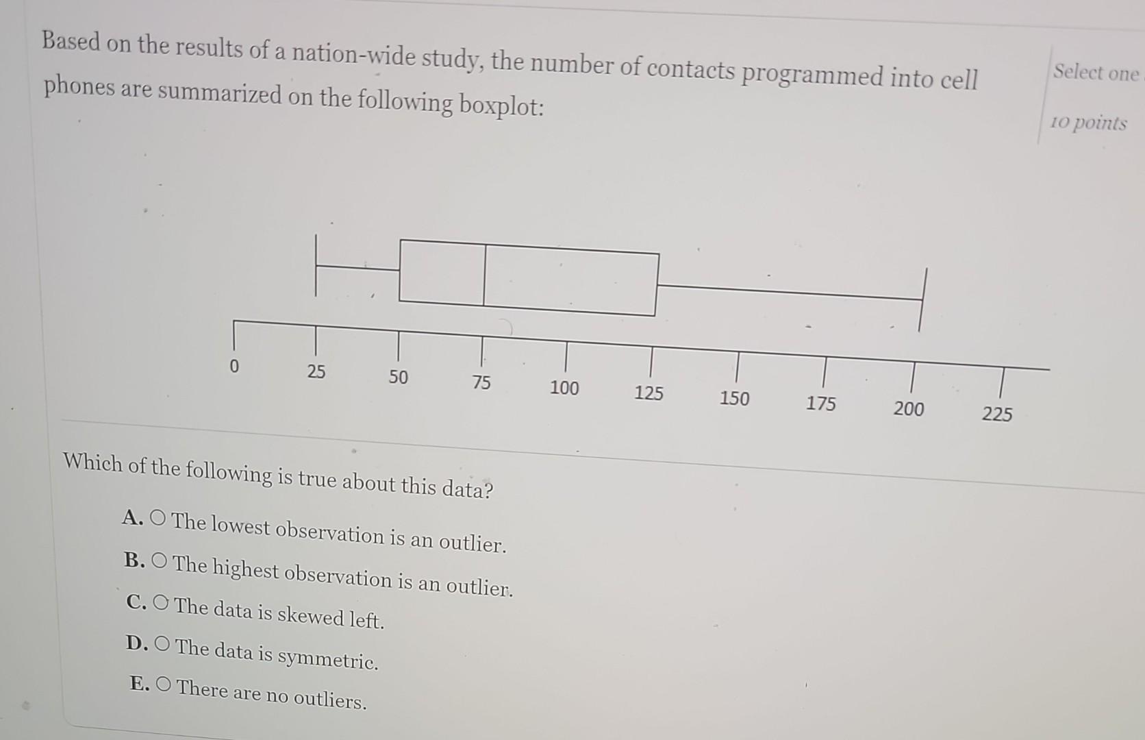 Solved The boxplots below show the number of marshmallows in | Chegg.com