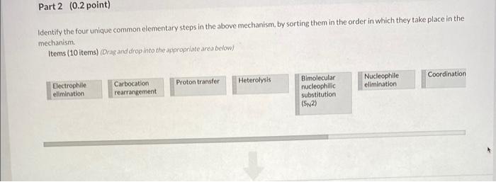 Identify the four unique common elementary steps in | Chegg.com