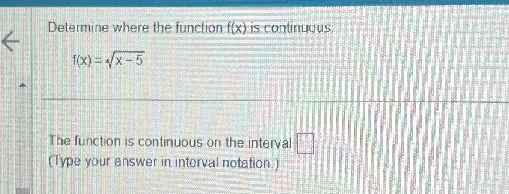 Solved Determine where the function f(x) ﻿is | Chegg.com
