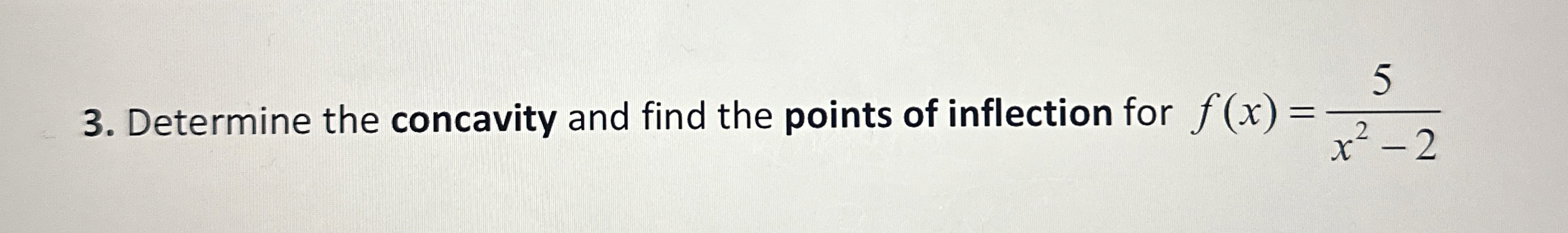 Solved Determine the concavity and find the points of | Chegg.com