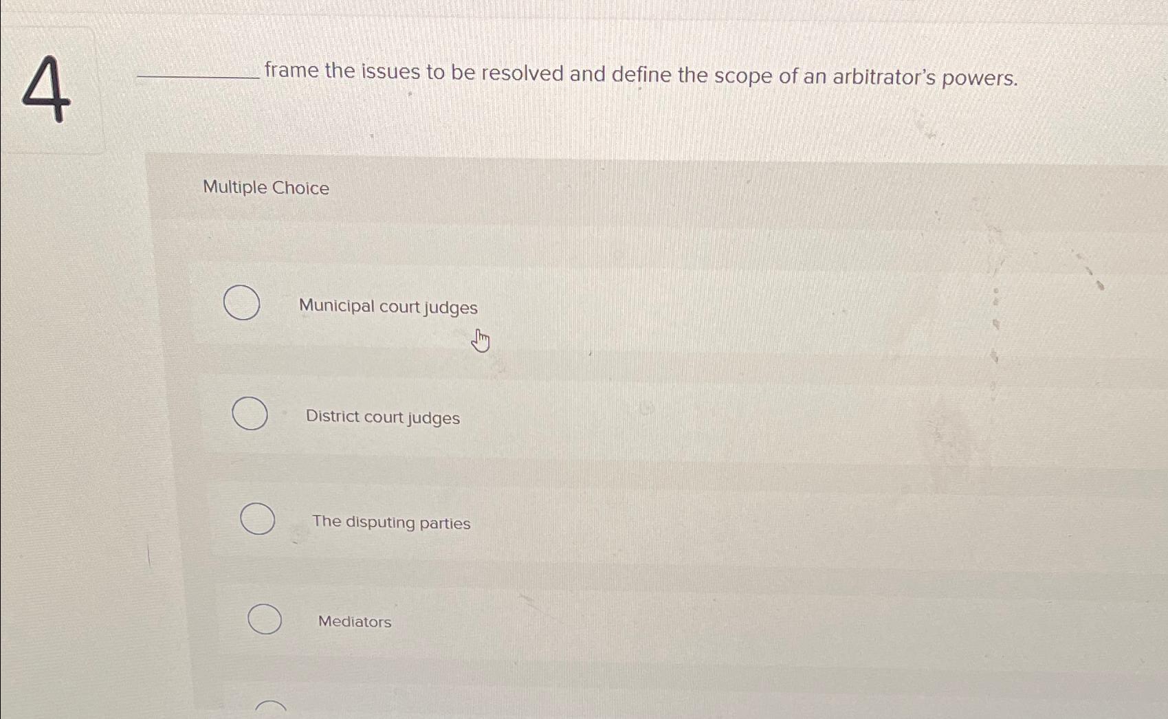 Solved frame the issues to be resolved and define the scope | Chegg.com