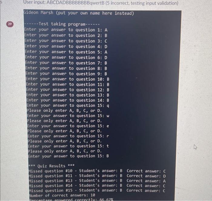 Solved For this week's programming lab, you will be creating | Chegg.com