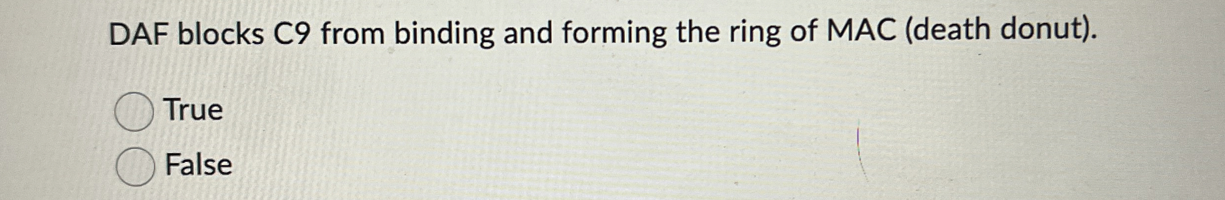 Solved DAF blocks C9 ﻿from binding and forming the ring of | Chegg.com