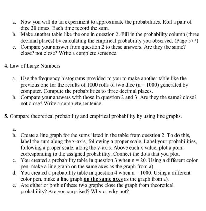 Solved ProjectObjective: To understand counting rules, tree | Chegg.com
