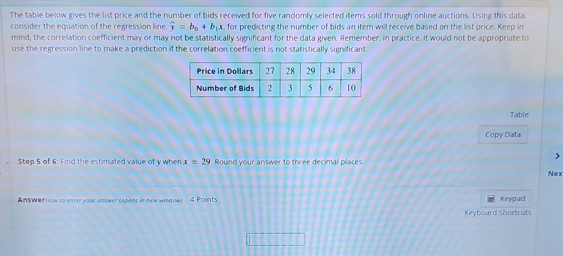 Solved The table below gives the list price and the number | Chegg.com