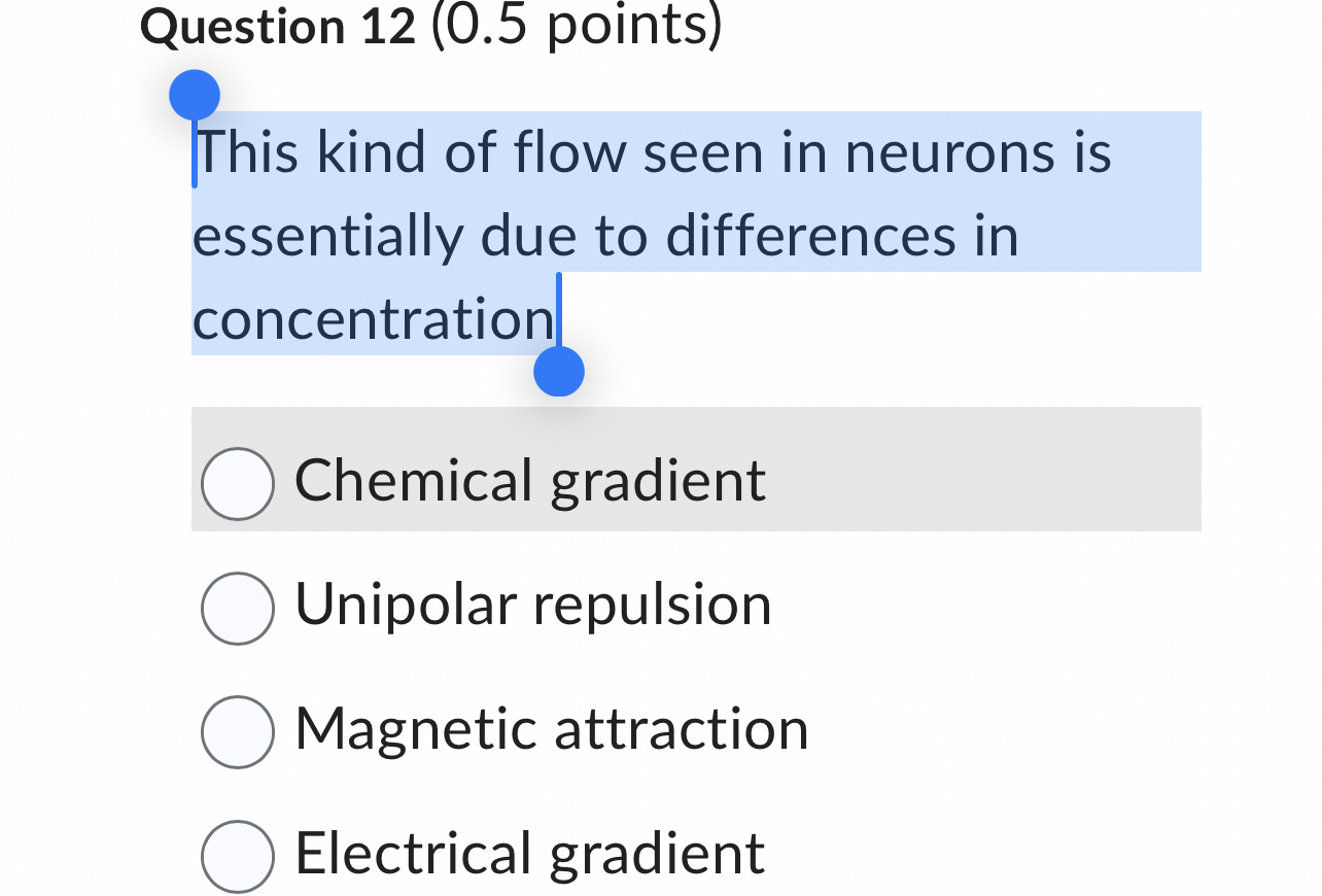 Solved Question 12 (0.5 ﻿points)This kind of flow seen in | Chegg.com