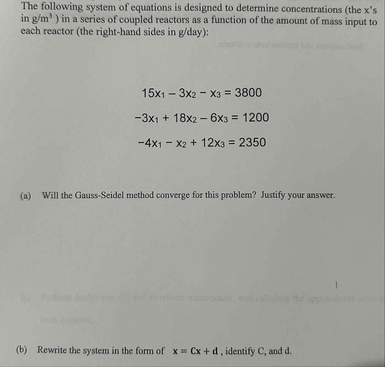 Solved Numerical Methods, need help, please carefully read | Chegg.com