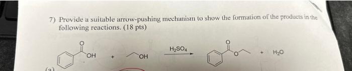 Solved 2) Complete the following reaction sequence by | Chegg.com