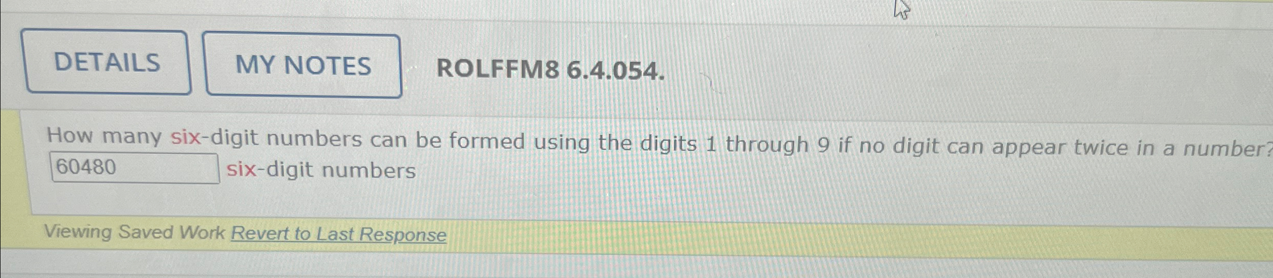Solved How many six-digit numbers can be formed using the | Chegg.com