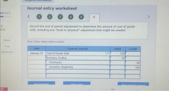 Solved fill in the correct answers for this January 31st | Chegg.com