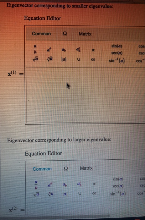 Solved Find all eigenvalues and eigenvectors of the given | Chegg.com