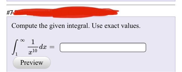Solved #6 Determine whether the integral is divergent or | Chegg.com