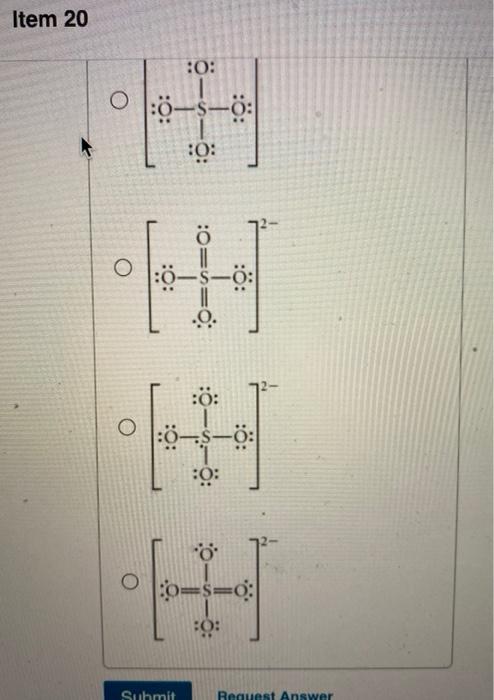 Solved Choose the best Lewis structure for SO 2. 4 :0—5-ö: | Chegg.com