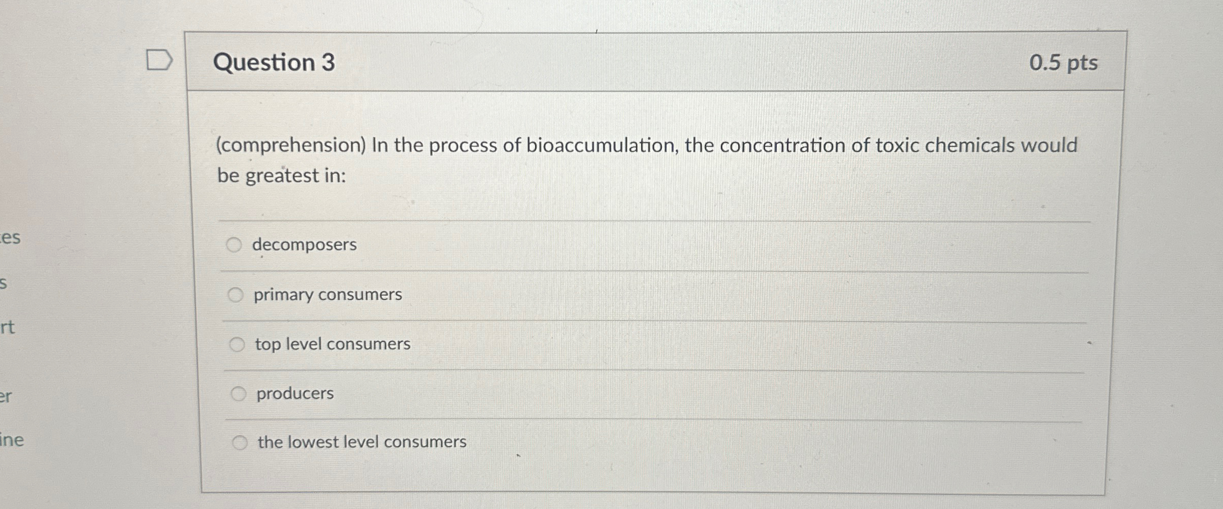 Solved Question 30.5 ﻿pts(comprehension) ﻿In the process of | Chegg.com