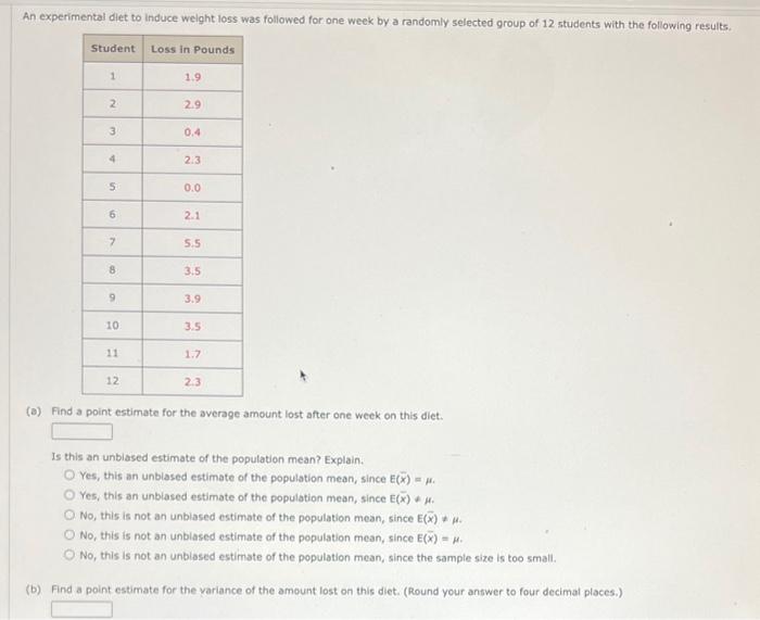 Solved A simple random sample of 8 employees of a | Chegg.com