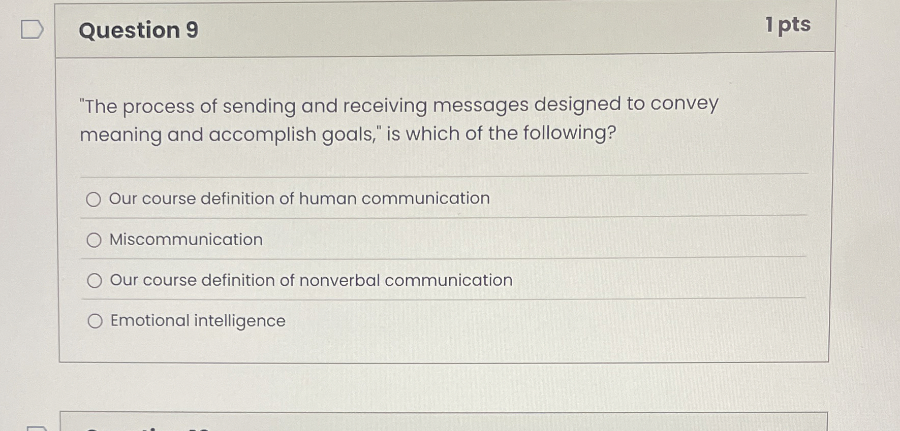 Solved Question 9"The process of sending and receiving | Chegg.com