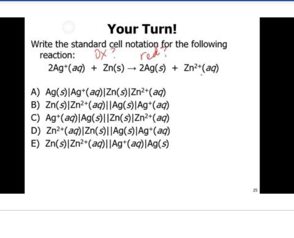 Solved Your Turn!Write the standard cell notation for the | Chegg.com