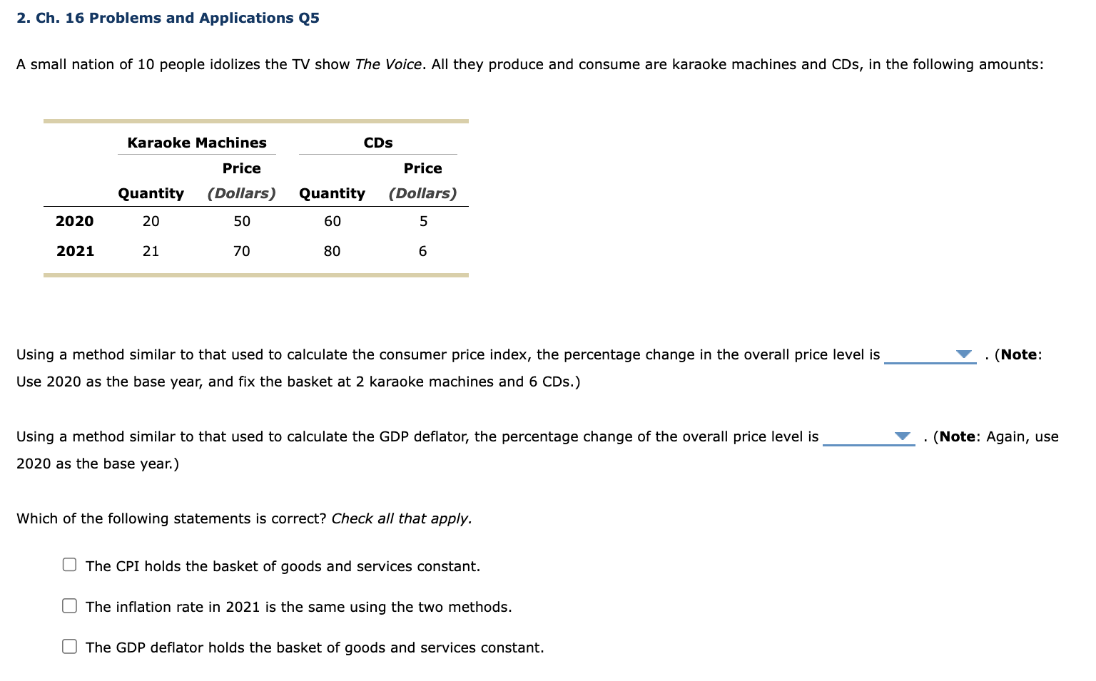 Solved Ch. 16 ﻿Problems and Applications Q5A small nation of | Chegg.com