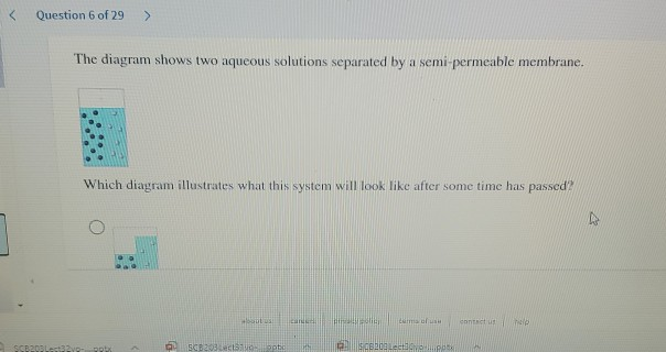 Solved The diagram shows two aqueous | Chegg.com