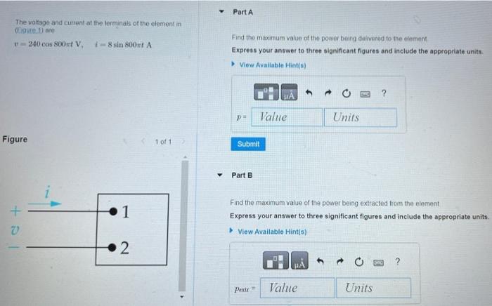 Solved Part C asks for the average value of p in the | Chegg.com