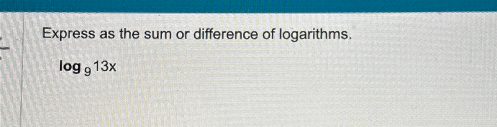 Solved Express as the sum or difference of | Chegg.com