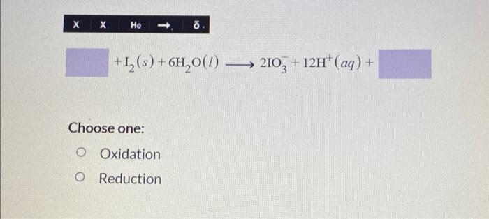 Solved +AgI(s) Ag(s)+I(aq)+ Choose one: Oxidation Reduction | Chegg.com