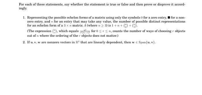Solved A proof of a true statement is a convincing argument | Chegg.com