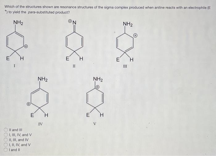 Solved Which of the structures shown are resonance | Chegg.com